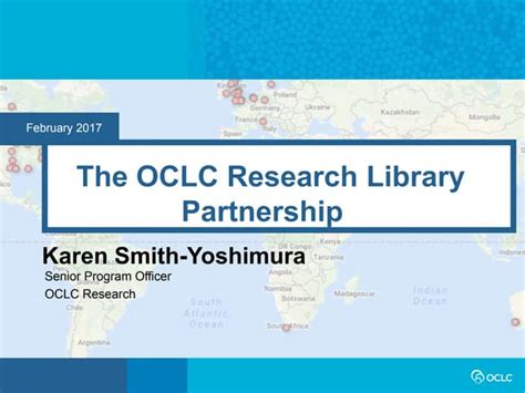 The Oclc Research Library Partnership Ppt