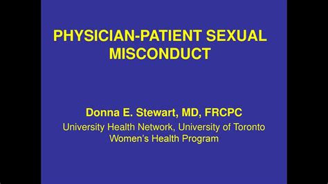 Sexual Misconduct Youtube