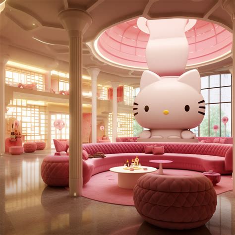 Hello Kitty Hotel Concept Parkineer