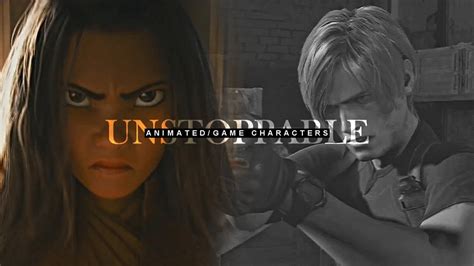 Animated Game Characters Unstoppable Youtube Music