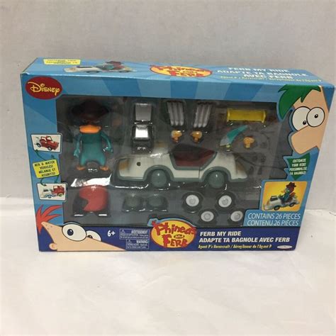 Phineas And Ferb My Ride Agent Ps Hovercraft New Old Stock Disney