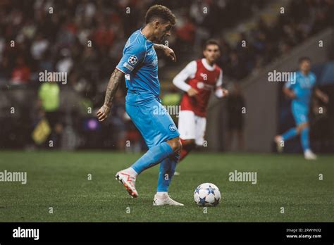 Giovanni Di Lorenzo During Uefa Champions League 202324 Game Between