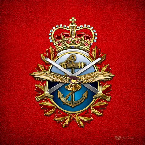 Canadian Forces Emblem By Serge Averbukh