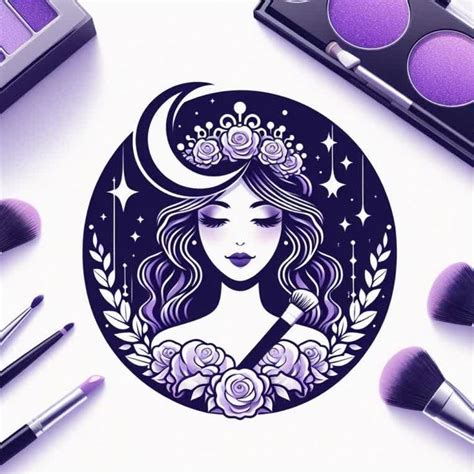 طراحی لوگو که برای پیج لوازم ارایشی Dinner Plates Save Quick