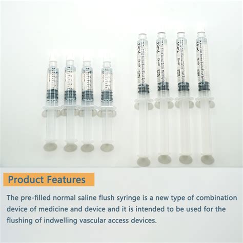Pre Filled Normal Saline Flush Syringe 3ml 5ml 10ml Suppliers Company Suzhou Sunmed Co Ltd