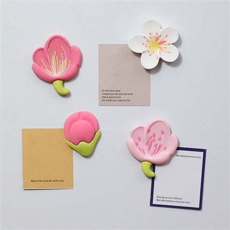 20 Tulip Tacks Thumbtacks Cute Pin Cork Board Handy Thumbtacks