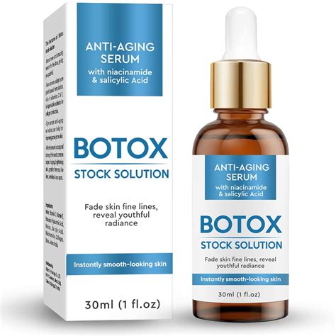 Botox Stock Solution Suero facial suero facial Botox solución de botox Stock Solution suero