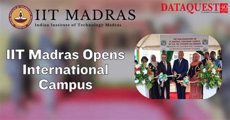 Iit Madras First International Campus Inaugurated In Zanzibar