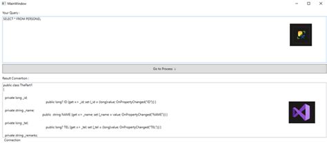 Automatic Generate Csharp Model Of Sql Server Table In C Wpf Rcsharp