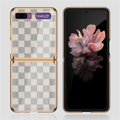 Jual Casing Ori Gkk Samsung Galaxy Z Flip Case Marble Pattern Glass