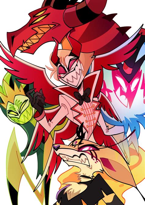 Lucifer Morningstar Beelzebub Asmodeus Mammon And Satan Hazbin