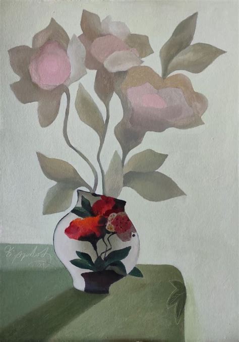 ყვავილები ლარნაკში Gemarket Art