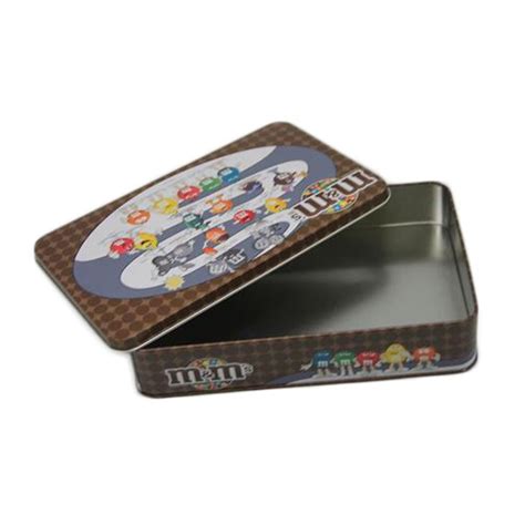 Mms Chocolate Candy Tin Container Manufacturers And Supplier China