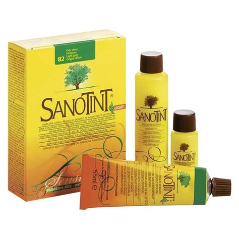 Hair Dye 82 Light Grey Sanotint Light Megatek