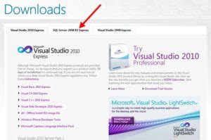 Installing SQL Server Express Compitionpoint C Tutorials