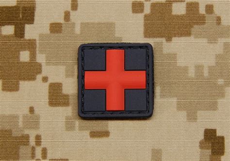 3d Pvc Medic First Aid Emt Pj Ems Paramedic Combat Medic Patch 1x1