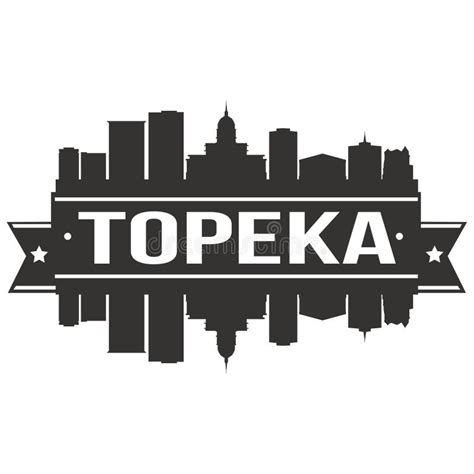 Topeka Kansas United States Of America Usa Icon Vector Art Design