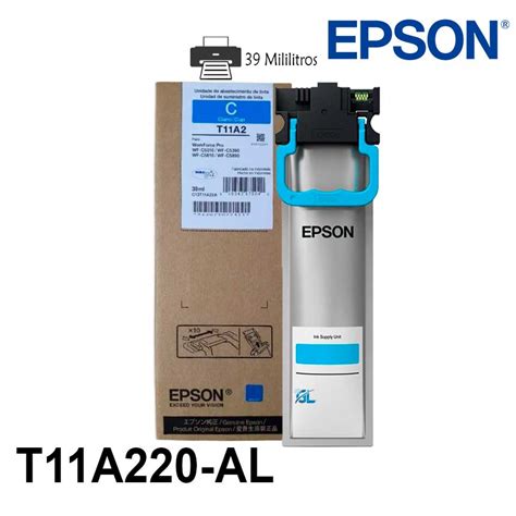 Tinta Epson T11a220 Al Cyan C5810 C5310 C5890 Original G Limagars Peru