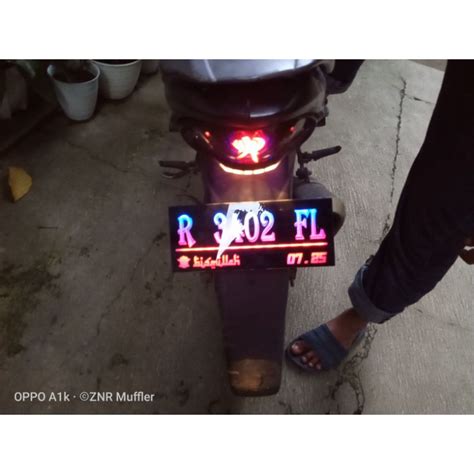 Jual Variasi Plat Motor Plat Nomor Mobil Plat Nomor Truk Lampu Menyala