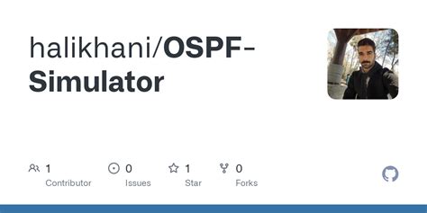 GitHub Halikhani OSPF Simulator