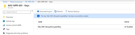 Securing Xdb Data With Azure Key Vault And Sql Always Encrypted Part 1 Standard Values