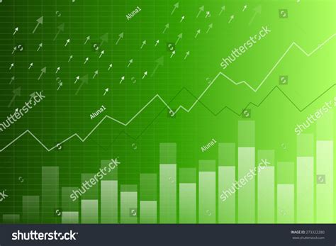 Green Graph Abstract Background Vector Stock Vector Royalty Free Shutterstock