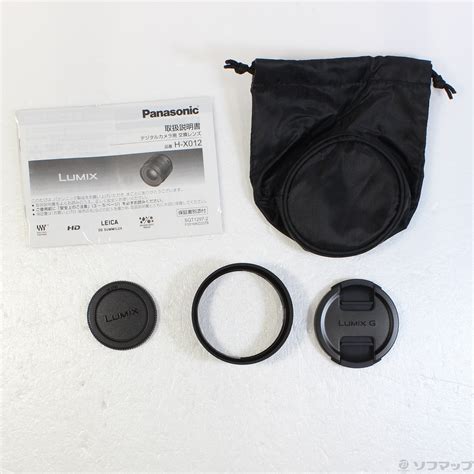 中古LEICA DG SUMMILUX 12mm F1 4 ASPH H X012 ブラック 2133043552477 リ