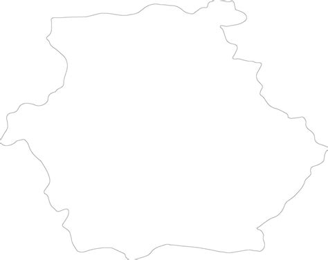 Dytiki Makedonia Greece Outline Map 38096684 Vector Art At Vecteezy