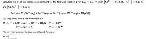Consider The Concentration Cell Shown Below