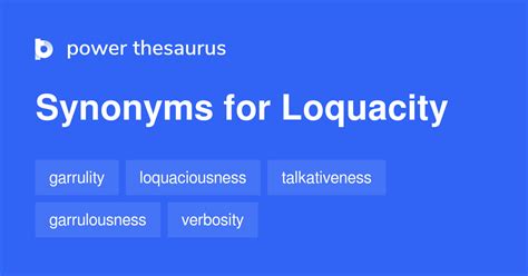 Loquacity Synonyms 272 Words And Phrases For Loquacity