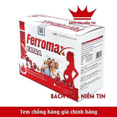 Mua Viên Uống Bổ Máu Ferromax Extra Vinaphar Bổ Sung Sắt Acid Folic