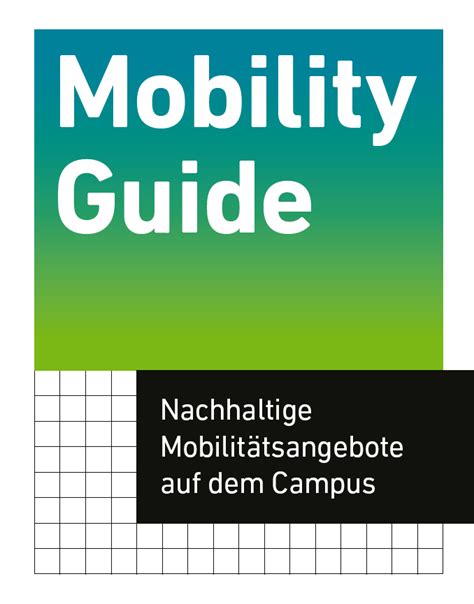 Mobility Guide Travel Sustainably Staffnet Eth Zurich