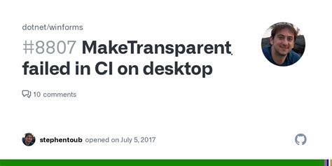 MakeTransparent GrayscalePixelFormat ThrowsArgumentException Failed In