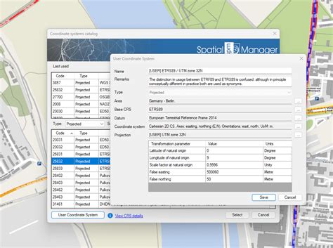 Spatial Manager For AutoCAD Coordinates Transformation