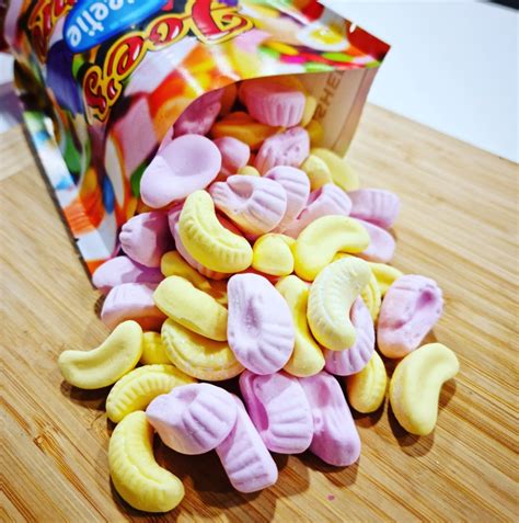 Bananas And Shrimps 500g Bag Joes Sweetie Barn