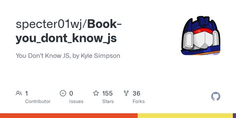 Github Specter Wj Book You Dont Know Js You Don T Know Js By Kyle