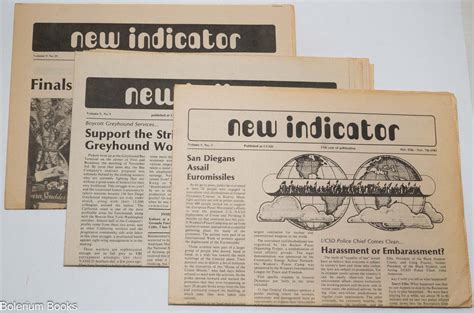 New Indicator 4 Issues From Vol 9 University Of California New