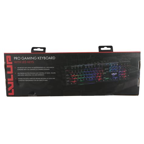 Lvlup Light Up Pro Gaming Keyboard