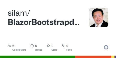 Github Silam Blazorbootstrapdemo