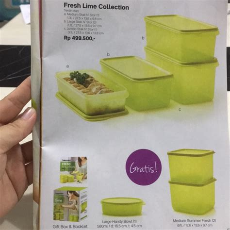 Tupperware Fresh Lime Collection Shopee Malaysia