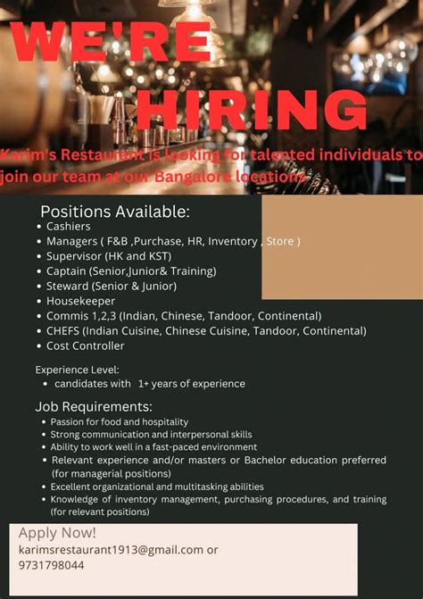 gouli shaik mahammed gouse on linkedin hotel jobs
