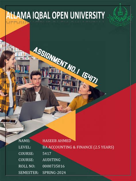 5417assignment No 1 Pdf