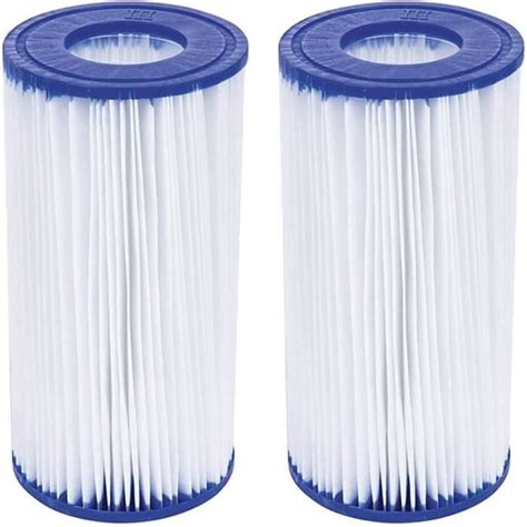 Filtre De Piscine Gonflable Pour Type A Ou C 2pcs Filtre Spa Filtre