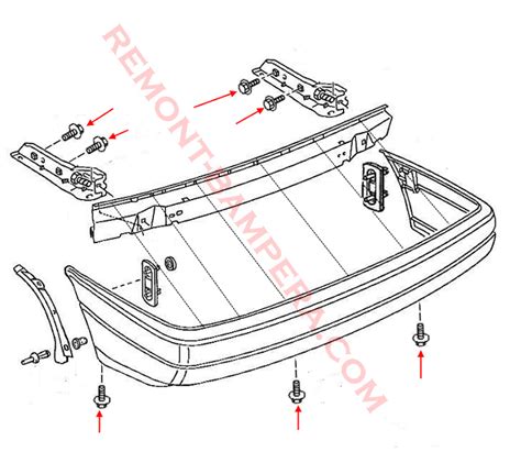 Vw Passat B3 19881993 How To Remove The Bumpers