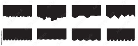 Border Shape For Website Design Vector Banner Header And Separator Background Section And