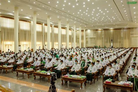 ပြည်ထောင်စုကြံ့ခိုင်ရေးနှင့်ဖွံ့ဖြိုးရေးပါတီ တတိယအကြိမ်ပါတီညီလာခံ ၂၀၂၂ ကျင်းပ Myanmarnationalpost