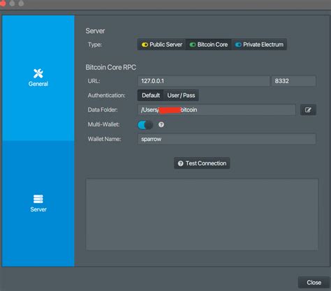 Connect Sparrow Bitcoin Wallet To Bitcoin Core Bitcoin Guides