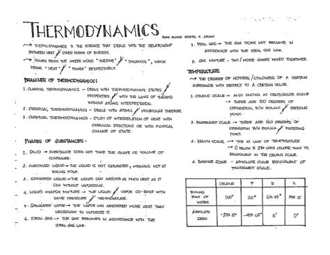Thermodynamics Lecture Notes 1 Civil Engineering Warning Tt