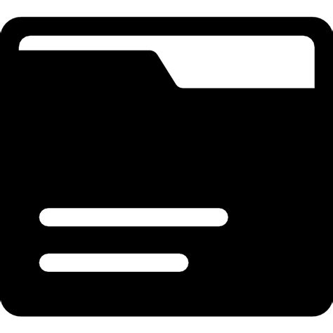Document Folder Vector SVG Icon SVG Repo