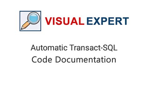 Visual Expert For Sql Server Transact Sql Videos